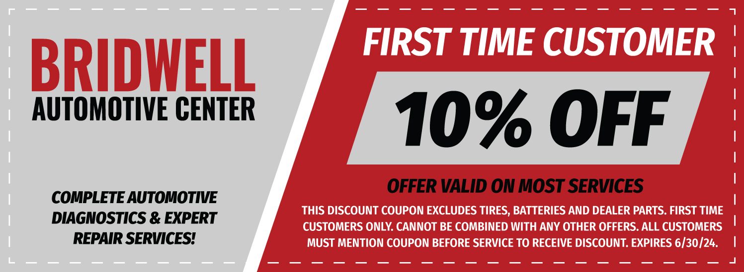 Offers, Auto Service Coupons and Specials | Bridwell Automotive Center